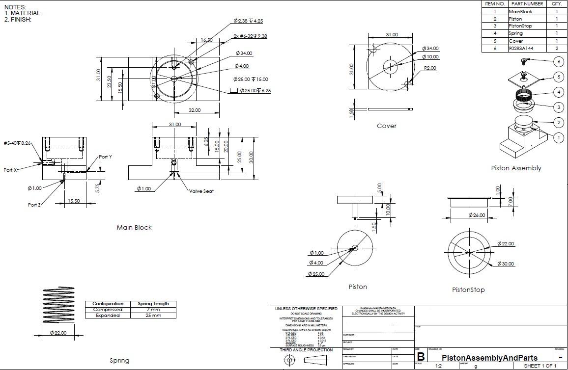 The assembly sequence of the piston assembly is as | Chegg.com