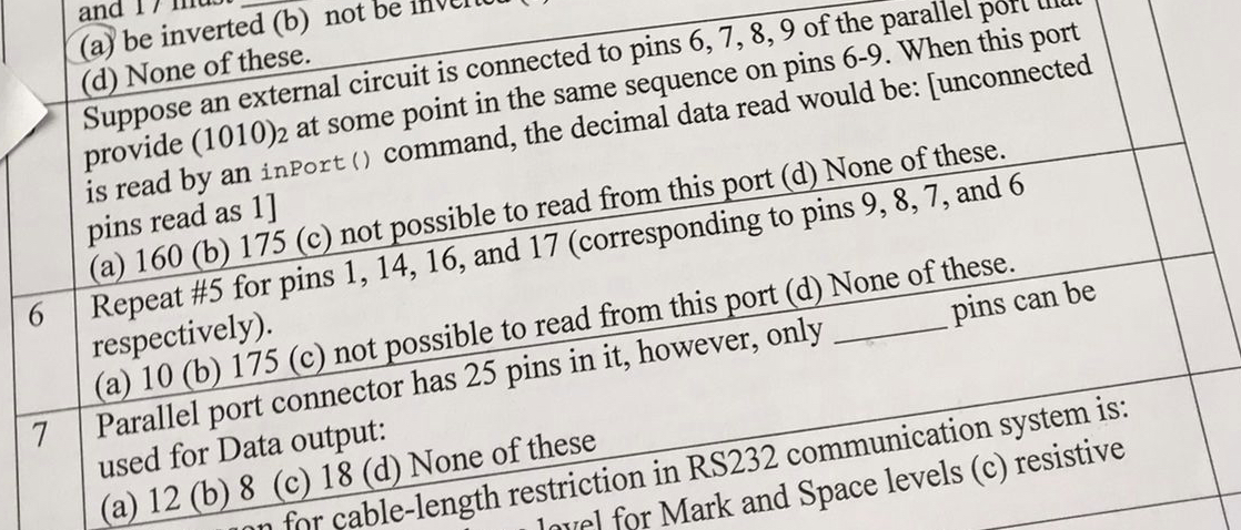 Solved (a) be inverted (b) not be (d) None of these. Suppose | Chegg.com