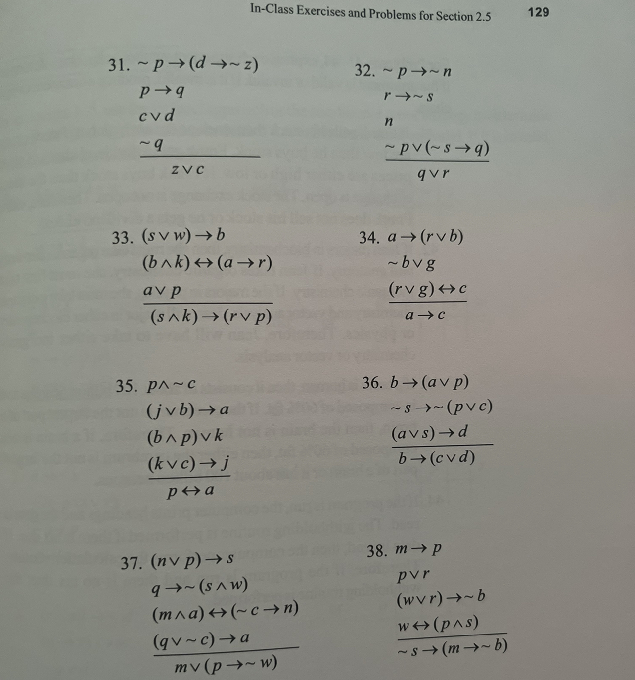 Solved For Problems 25-40, use the indirect approach to test | Chegg.com