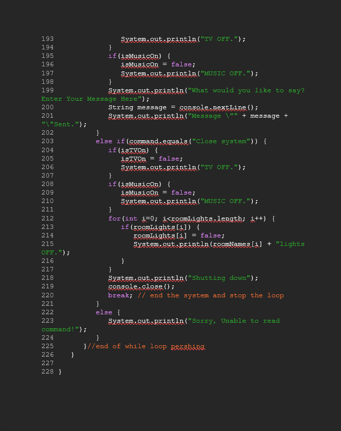 Solved Programming Assignment 2 - Smart Home continued You | Chegg.com