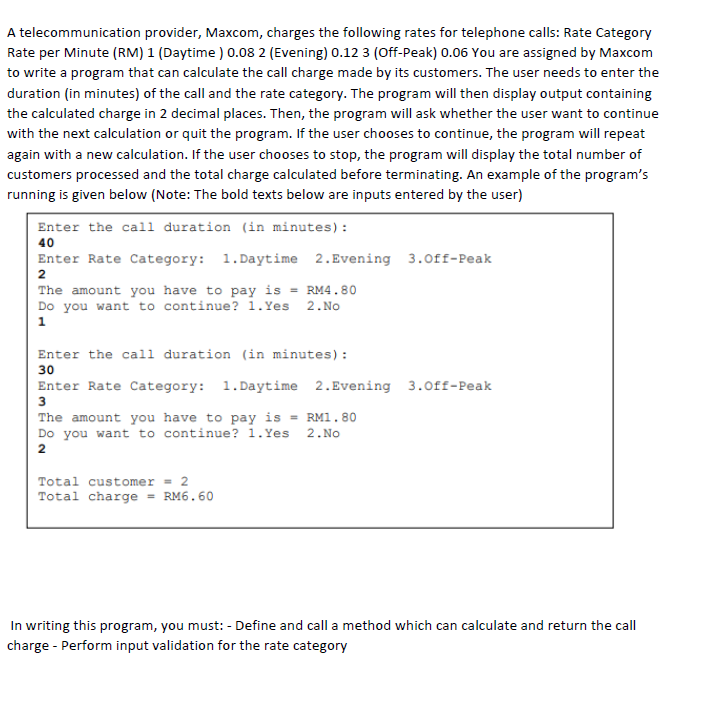 A telecommunication provider, Maxcom, charges the | Chegg.com