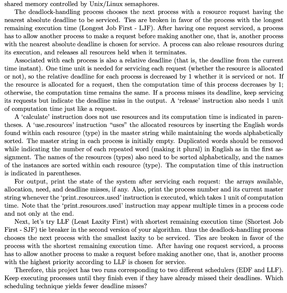 Solved COSC 3360/6310 - Operating Systems Can you please | Chegg.com