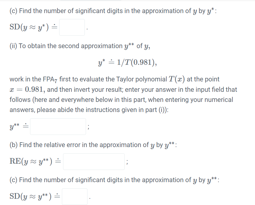 Solved GENERAL GUIDELINES FOR ALL QUESTIONS • The symbol = | Chegg.com