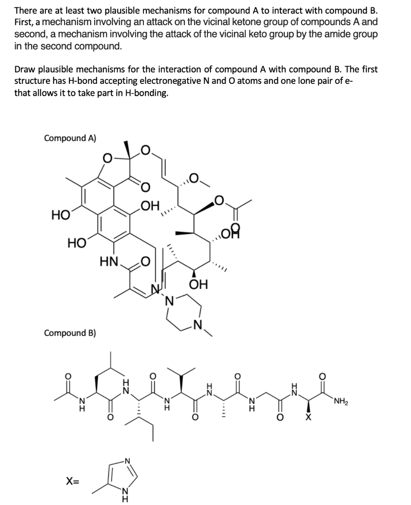 Solved There are at least two plausible mechanisms for | Chegg.com