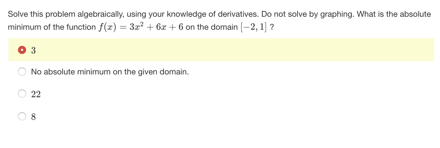 Solved Solve this problem algebraically, using your | Chegg.com