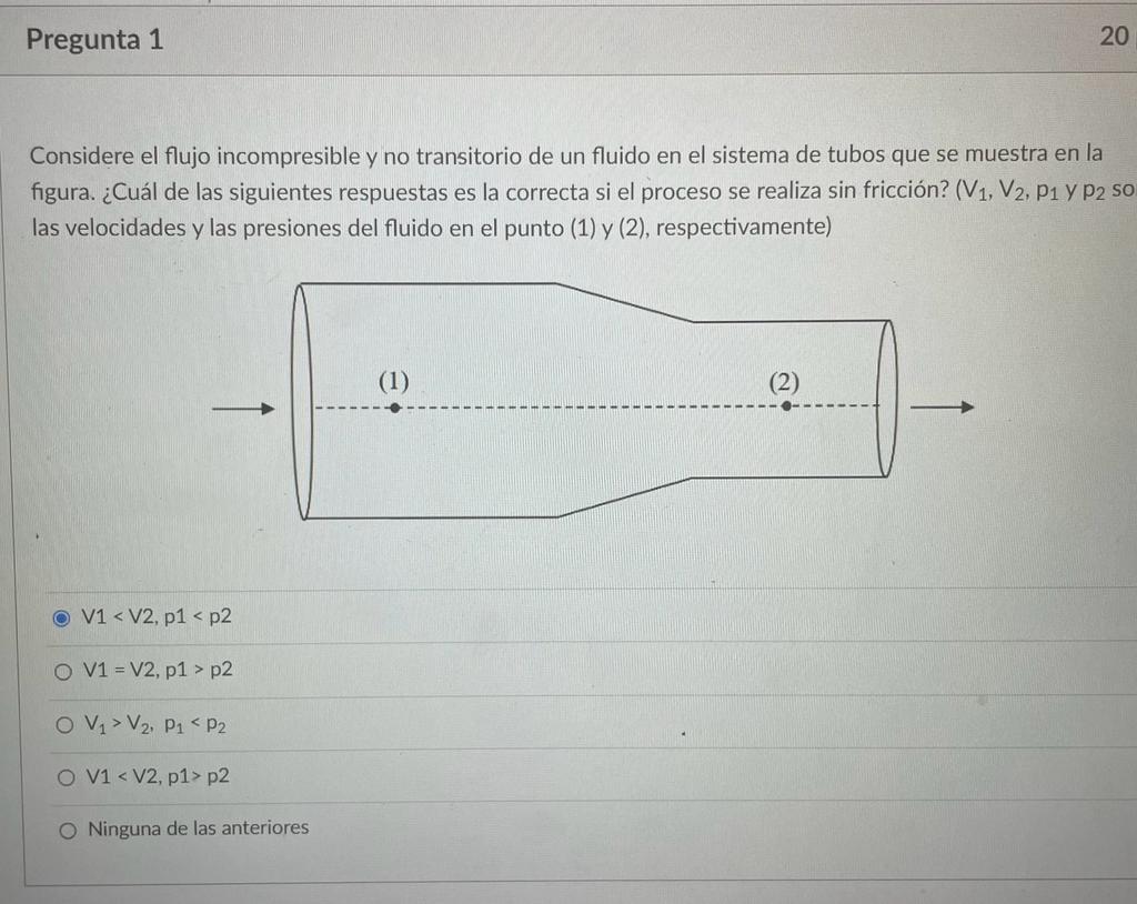 Solved Considere el flujo incompresible y no transitorio de | Chegg.com