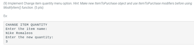 Solved C++ code for main.cpp , ShoppingCart.cpp , | Chegg.com