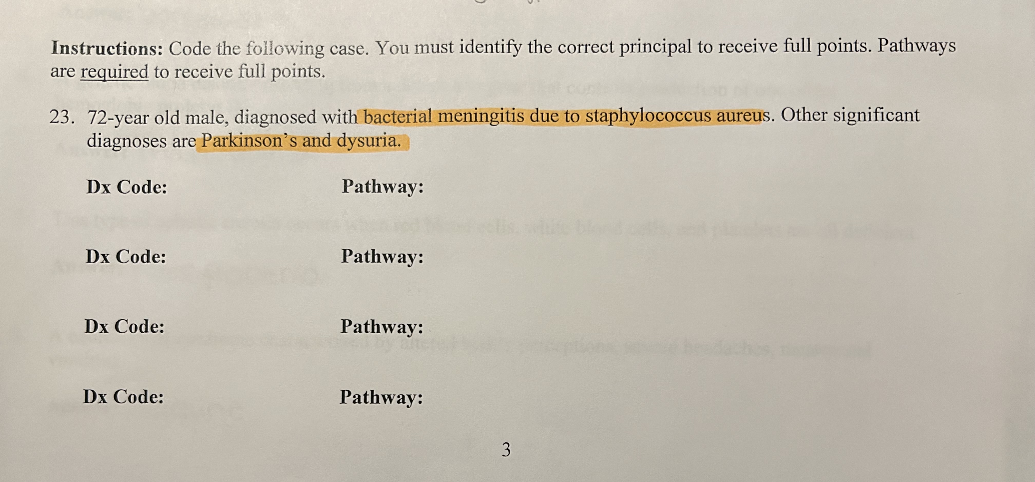 Instructions: Code the following case. You must | Chegg.com