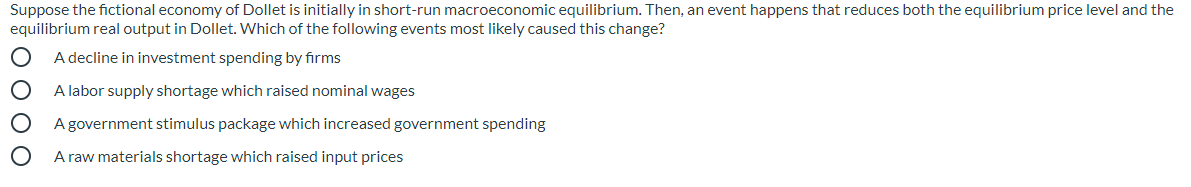 Solved The table below provides information on output and | Chegg.com