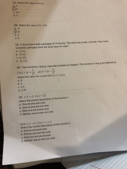 Solved Q1. A (a, b, c, d (1,2, 3, 4) X Select the definition | Chegg.com