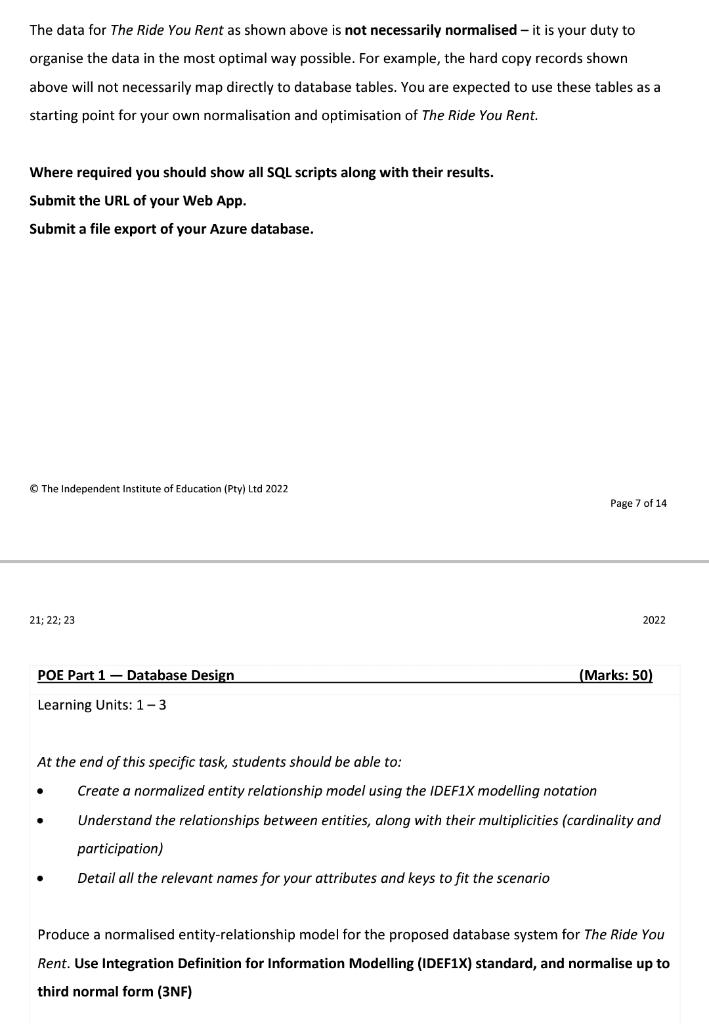 Solved Portfolio of Evidence (PoE) - Background With the | Chegg.com