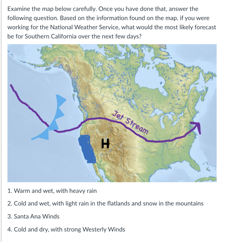 Solved Examine the map below carefully. Once you have done | Chegg.com