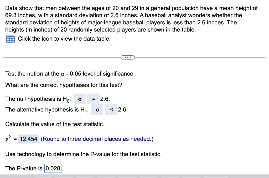 Solved how do you find the p-value in statcrunch??? | Chegg.com