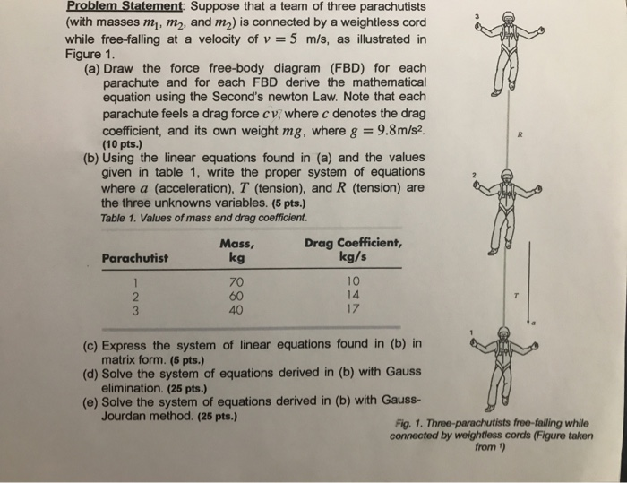 Solved Problem Statement Suppose that a team of three | Chegg.com