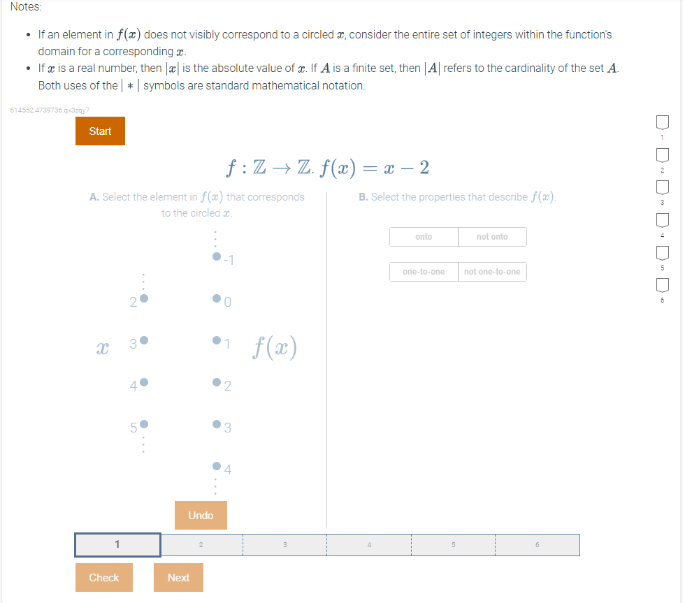 Solved f:Z→Z*f(x)=x-2A. ﻿Select the element in f(x) ﻿that | Chegg.com