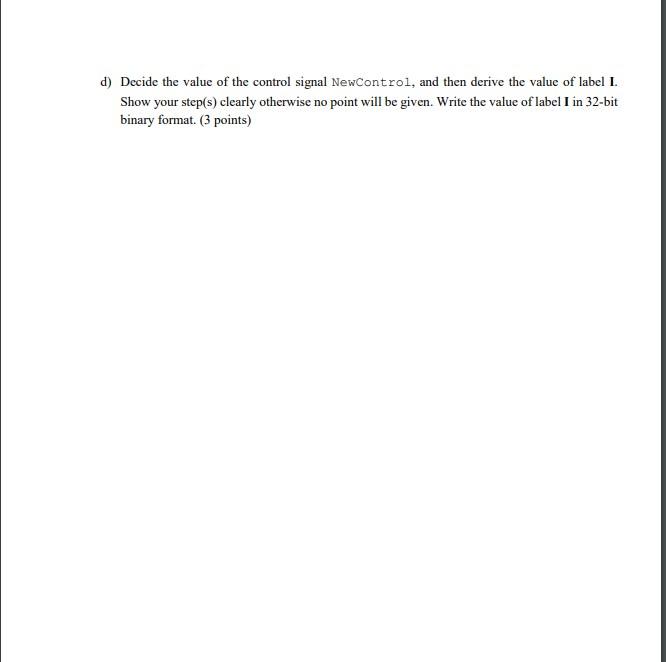 Solved The following I-type 32-bit MIPS instruction is | Chegg.com