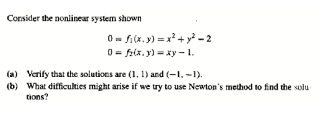 Solved Consider the nonlinear system shown | Chegg.com