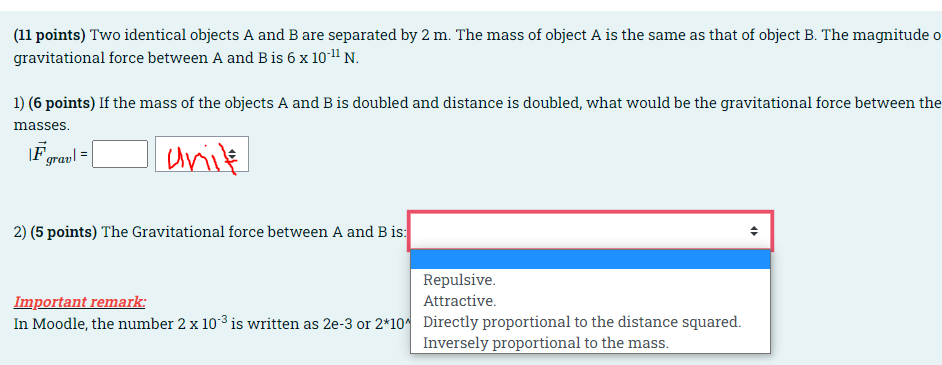 (11 points) Two identical objects A and B are | Chegg.com