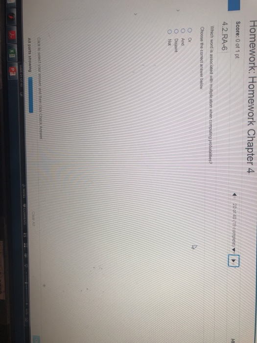 Solved Homework Homework Chapter 4 Score 0 Of 1 Pt
