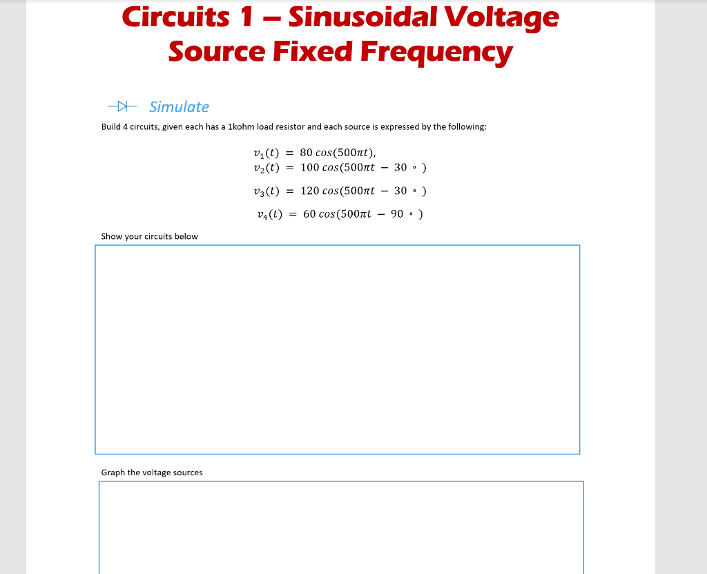 Solved 2-Please do the simulation (multiSim -website ) 3- | Chegg.com