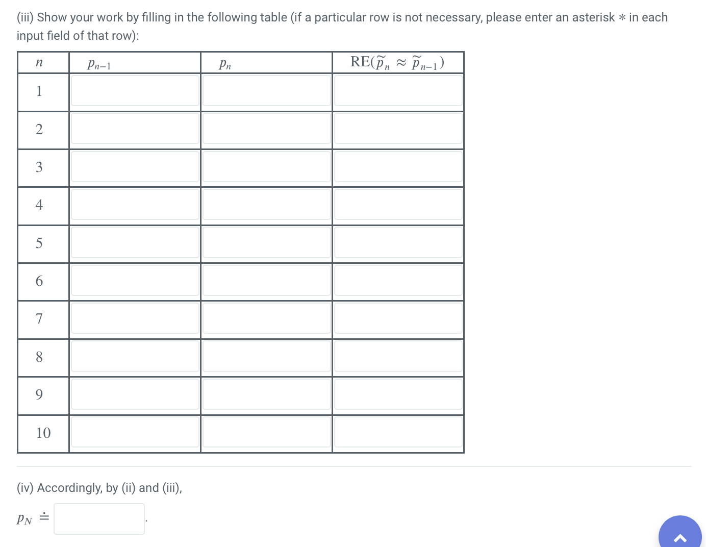 Solved Fixed Point Iteration All Numerical Answers Should