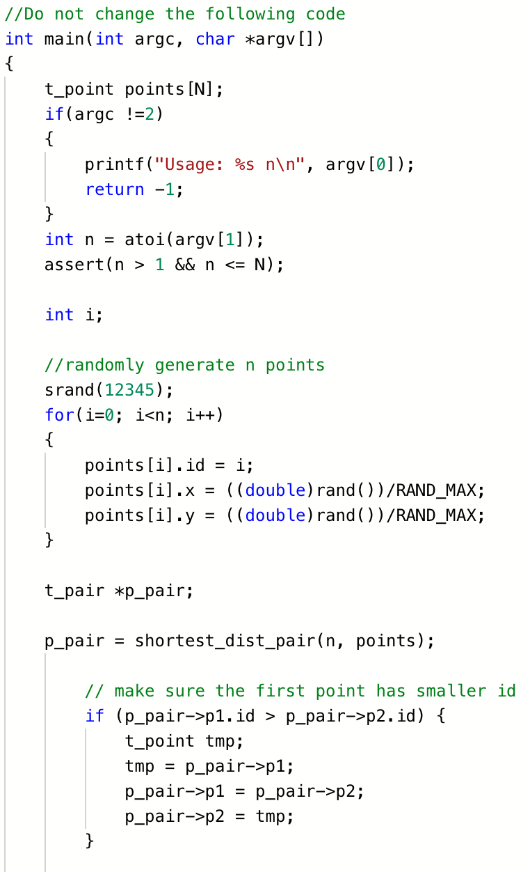 Solved //In this assignment, we write code to solve the | Chegg.com
