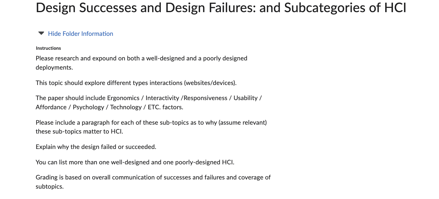 Solved grad Hide Folder InformationInstructionsPlease | Chegg.com