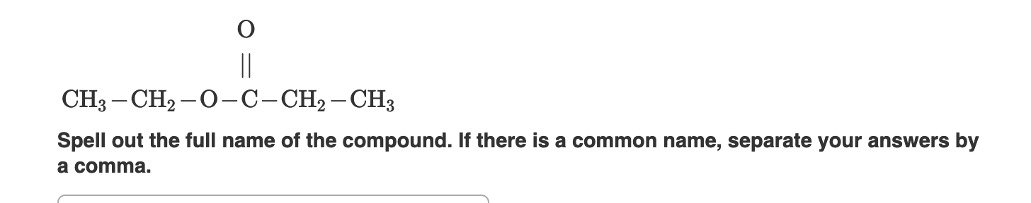 Solved Spell out the full name of the compound. If there is | Chegg.com