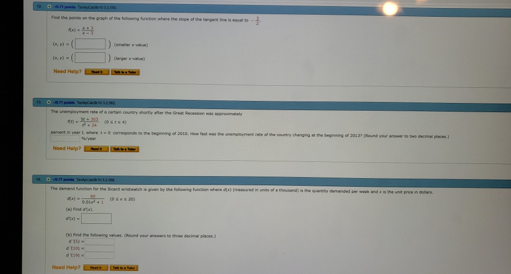 Solved 71 Find the points on the graph of the following | Chegg.com