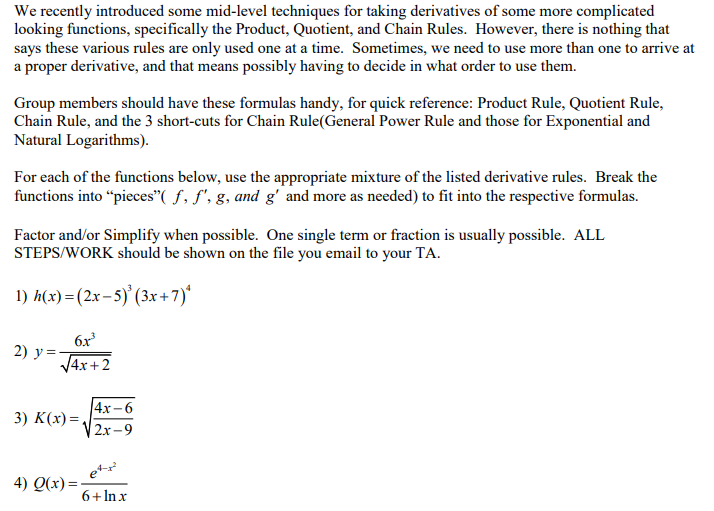 Solved We recently introduced some mid-level techniques for | Chegg.com