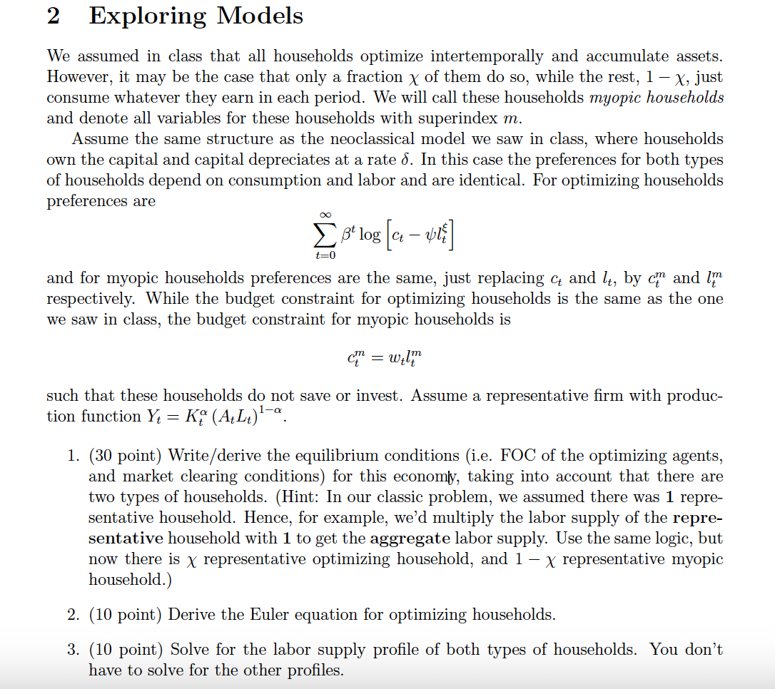 Solved For the question 1, I have no idea where should I | Chegg.com