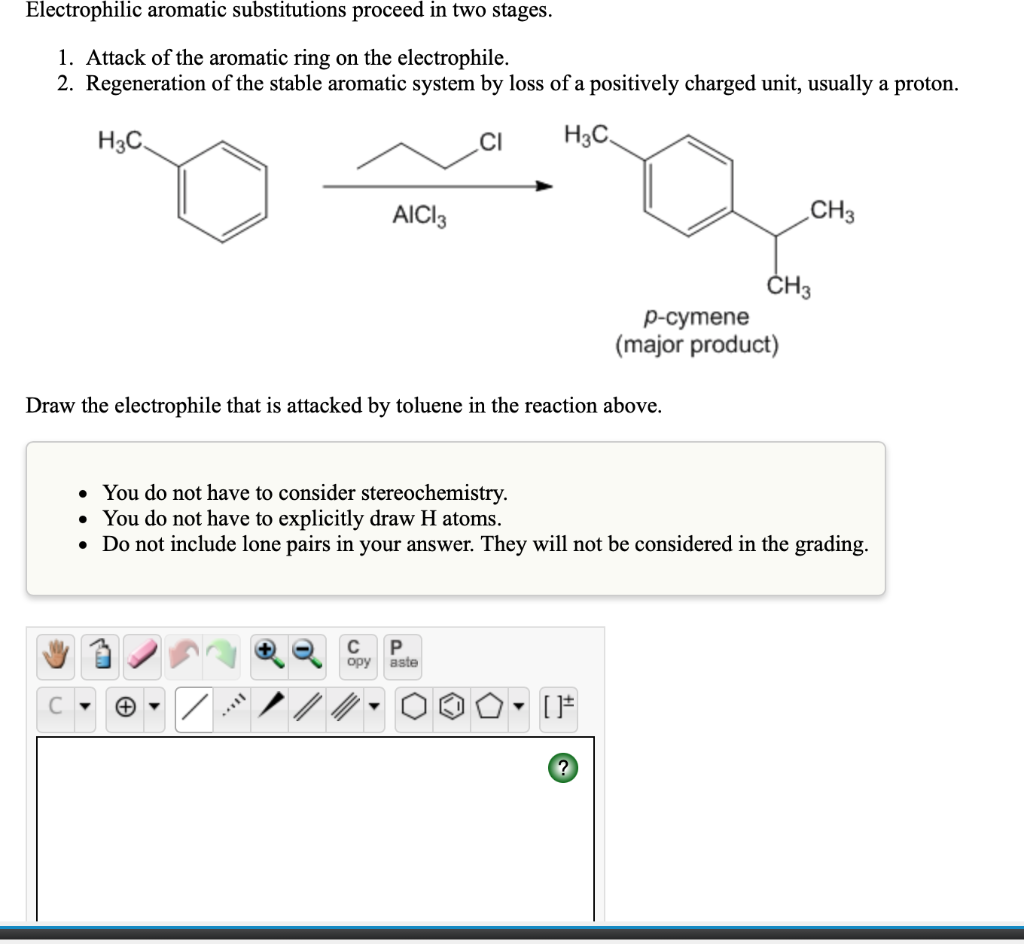 Solved Electrophilic aromatic substitutions proceed in two | Chegg.com Solved Electrophilic aromatic substitutions proceed in two | Chegg.com