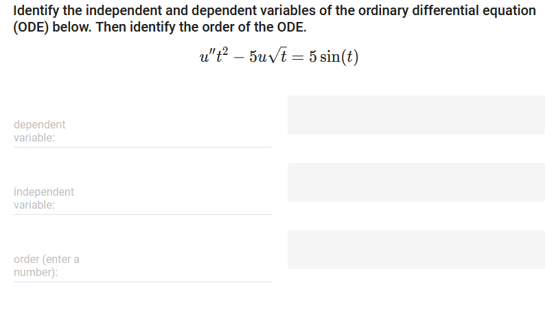 Solved Identify the independent and dependent variables of | Chegg.com