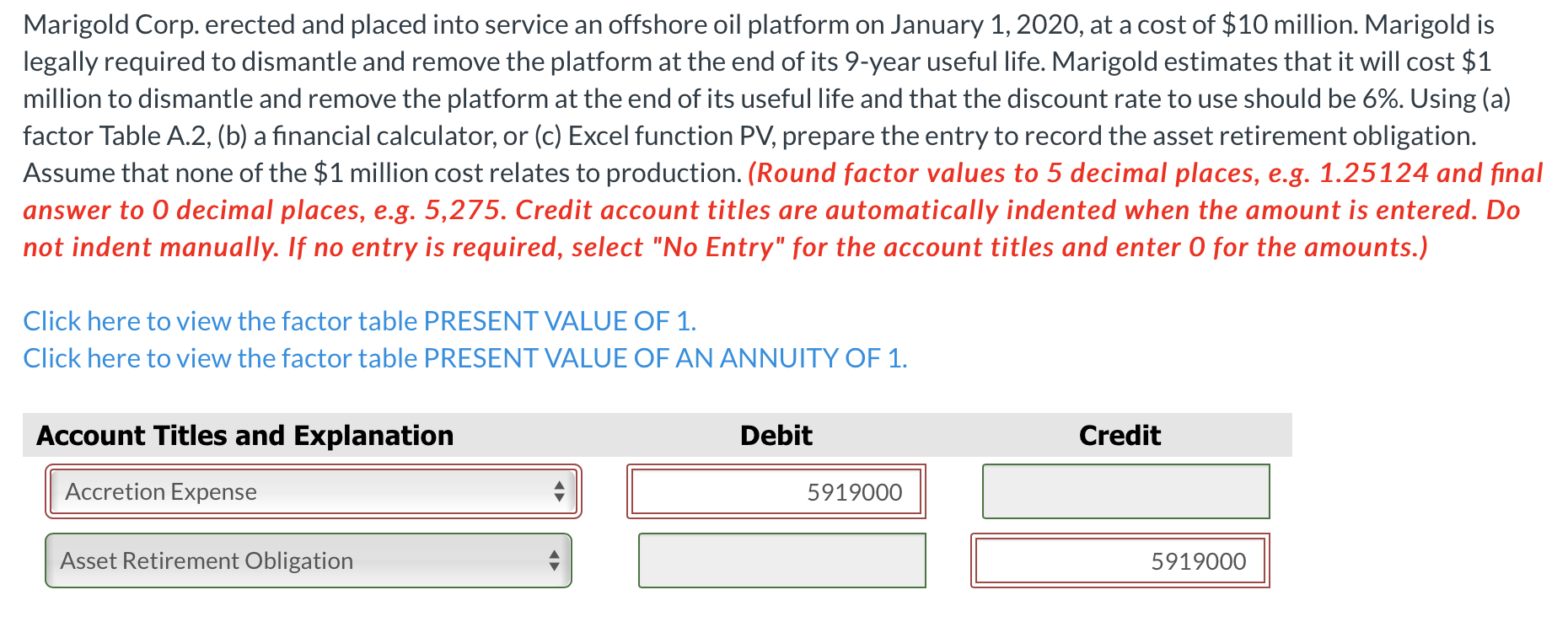 Solved Marigold Corp. erected and placed into service an | Chegg.com