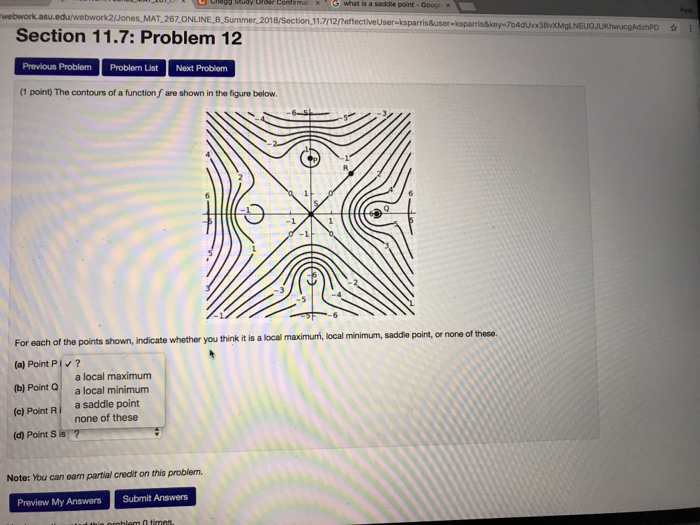 Solved Section 11.7: Problem 10 Previous Problem Problem | Chegg.com