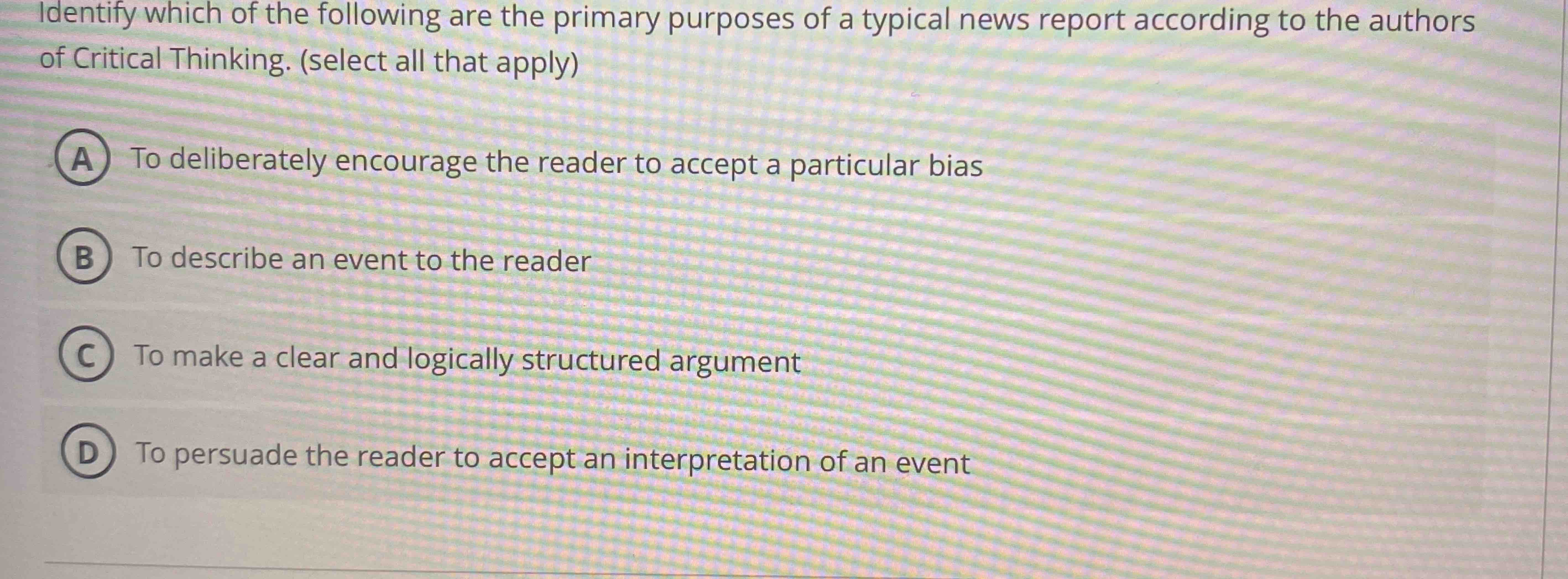 Solved Identify which of the following are the primary | Chegg.com