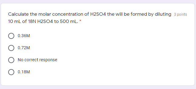 Solved Calculate the molar concentration of H2SO4 the will | Chegg.com