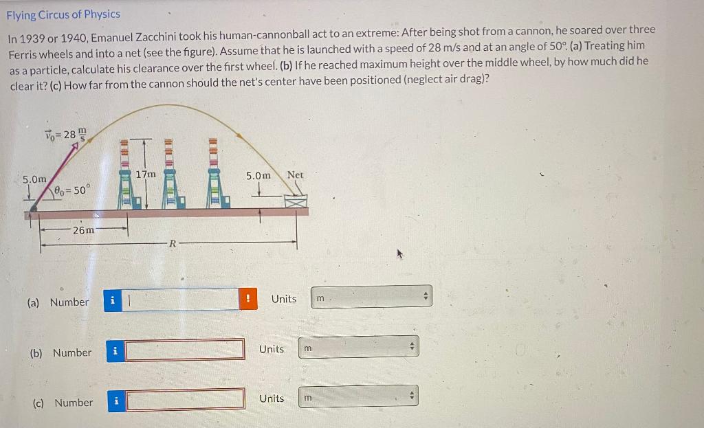 Solved Flying Circus of Physics In 1939 or 1940 , Emanuel | Chegg.com