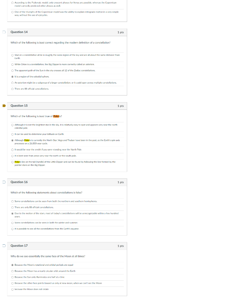 Solved which of the following is least true if | Chegg.com