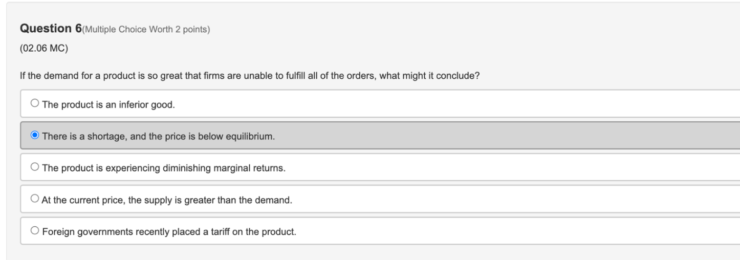 Solved Question 1(Multiple Choice Worth 2 points) (02.01 MC) | Chegg.com