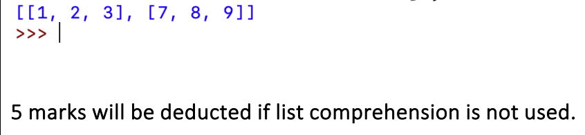 Solved Q3) You have a following lists. lists | Chegg.com