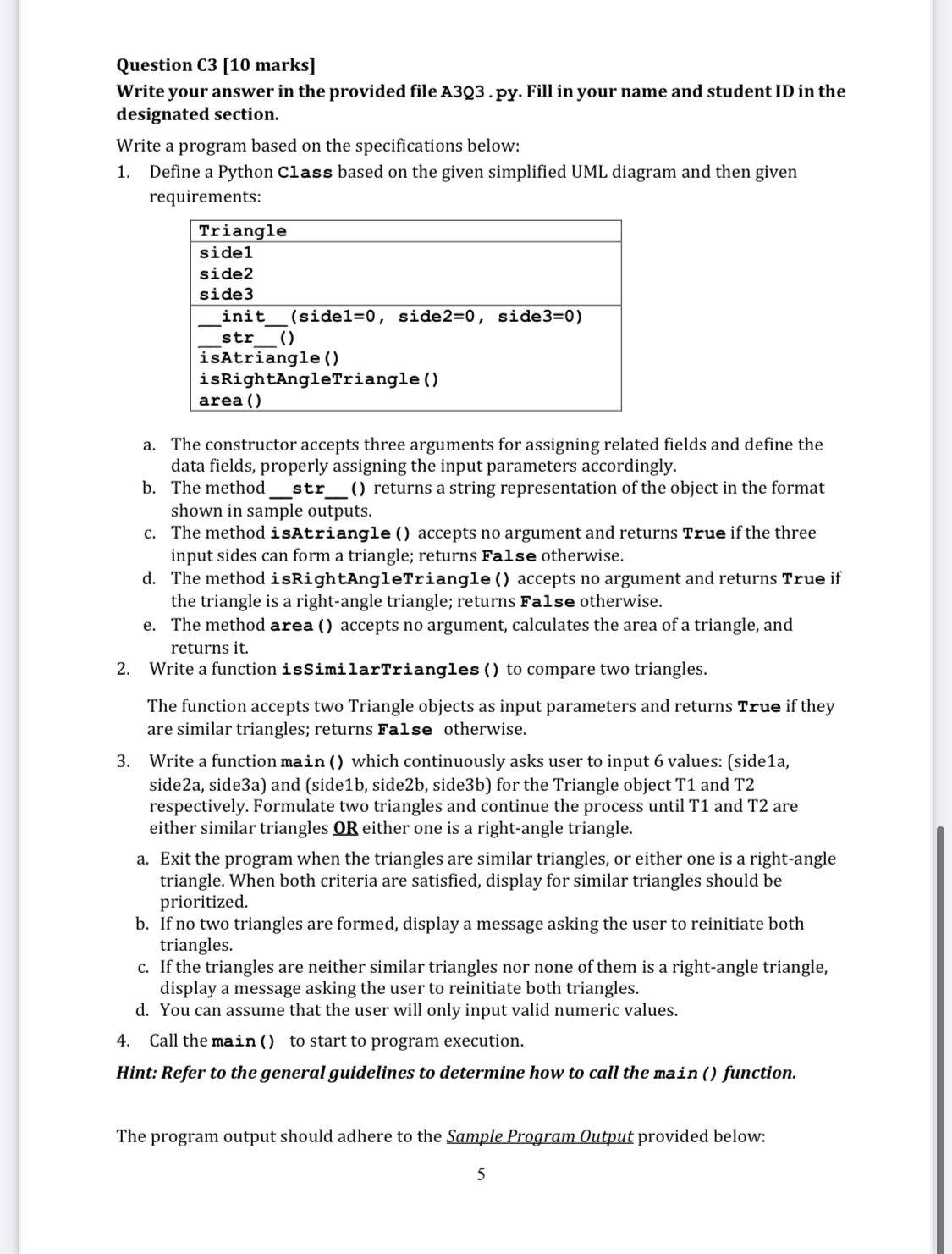 Solved Question C3 [10 ﻿marks]Write your answer in the | Chegg.com