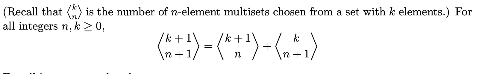 Please Give A Combinatorial Proof That Is