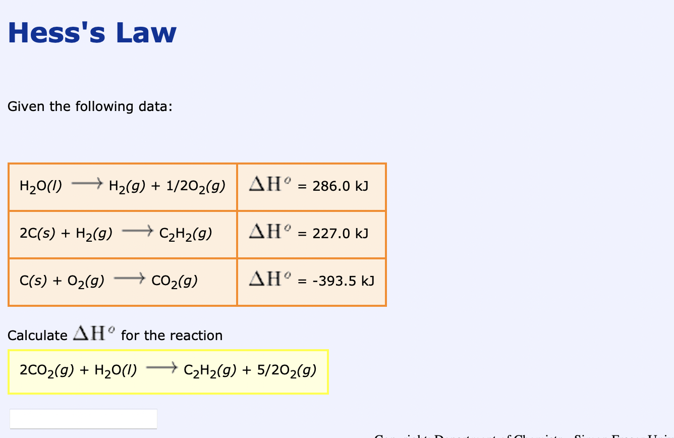 Solved Given the following data: Calculate ΔH∘ for the | Chegg.com