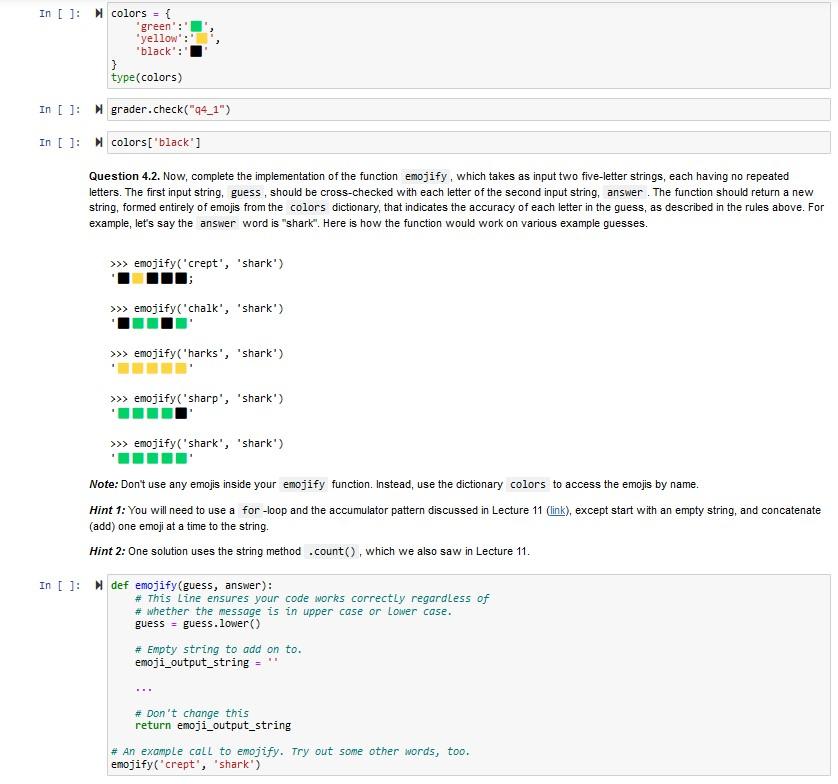 # Please don't change this cell, but do make sure to | Chegg.com