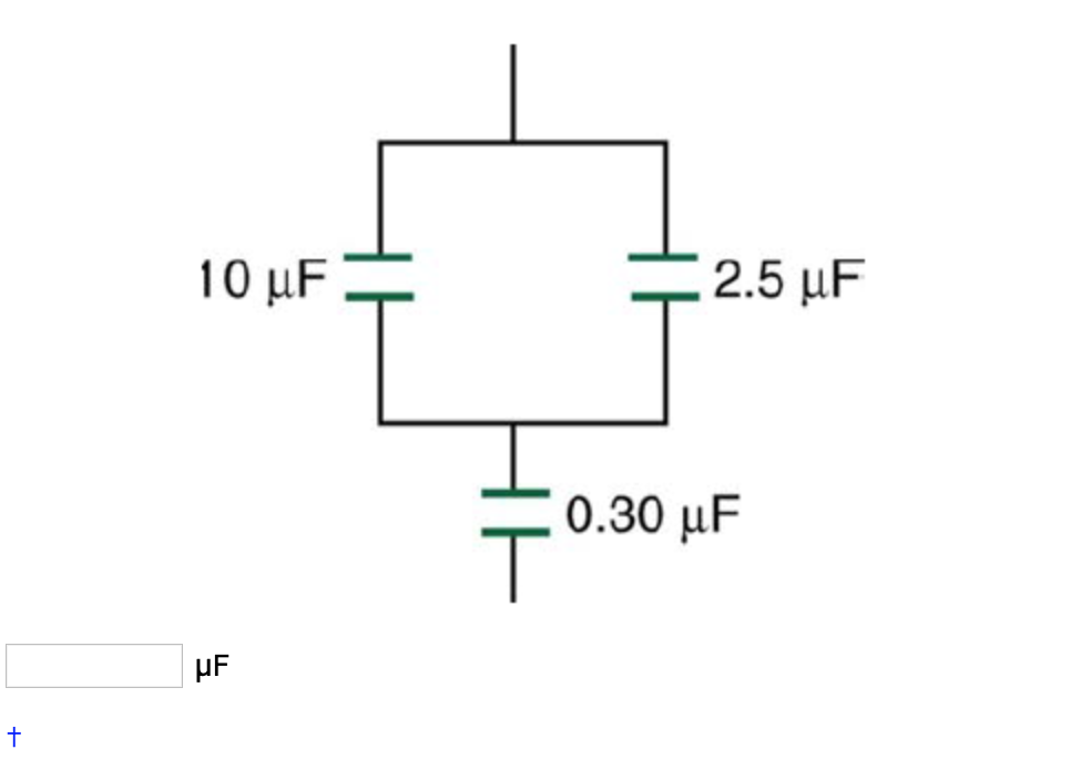 Solved Find the total capacitance in micro farads of the | Chegg.com