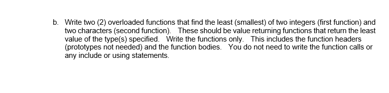 Solved 1. a. Why does the compilation of the following | Chegg.com