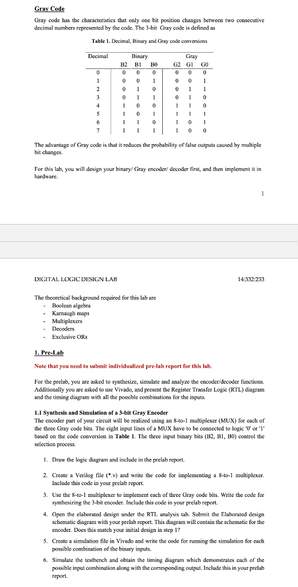 I need the answers for the pre-lab asap please! Gray | Chegg.com