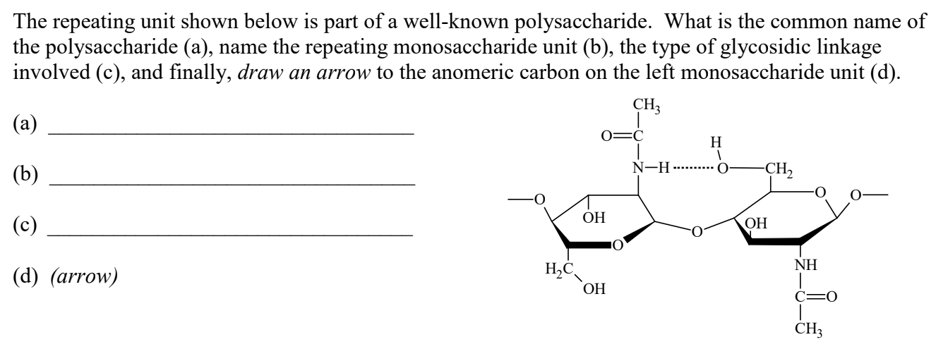 Solved The repeating unit shown below is part of a | Chegg.com