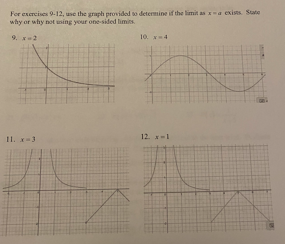 Solved For exercises 9-12, use the graph provided to | Chegg.com